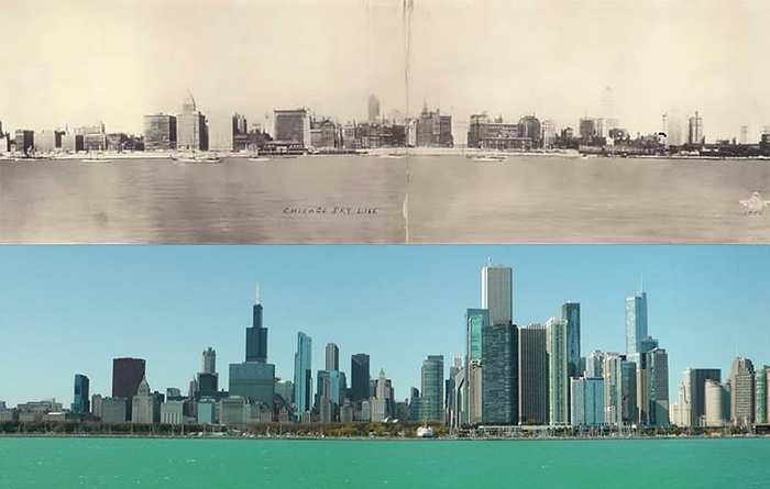 Time’s Transformation Before And After Photos Reveal Historic Places ...
