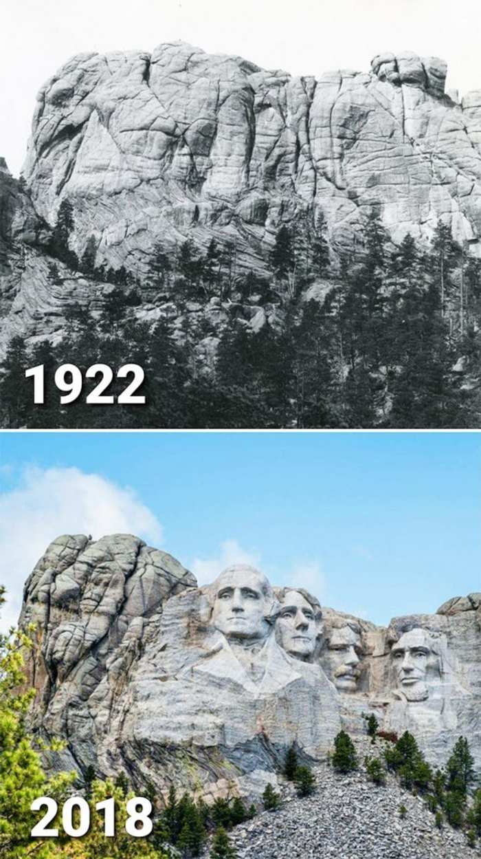 Time’s Transformation Before And After Photos Reveal Historic Places ...