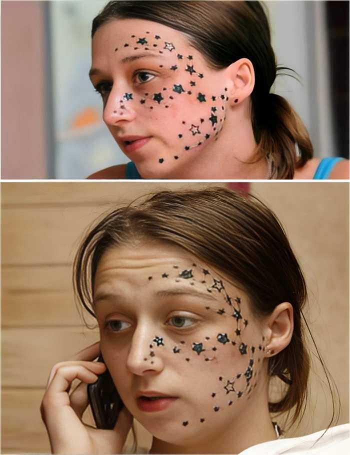 Inking Regrets: Astonishing Face Tattoo Fails That Prove It’s Not For ...