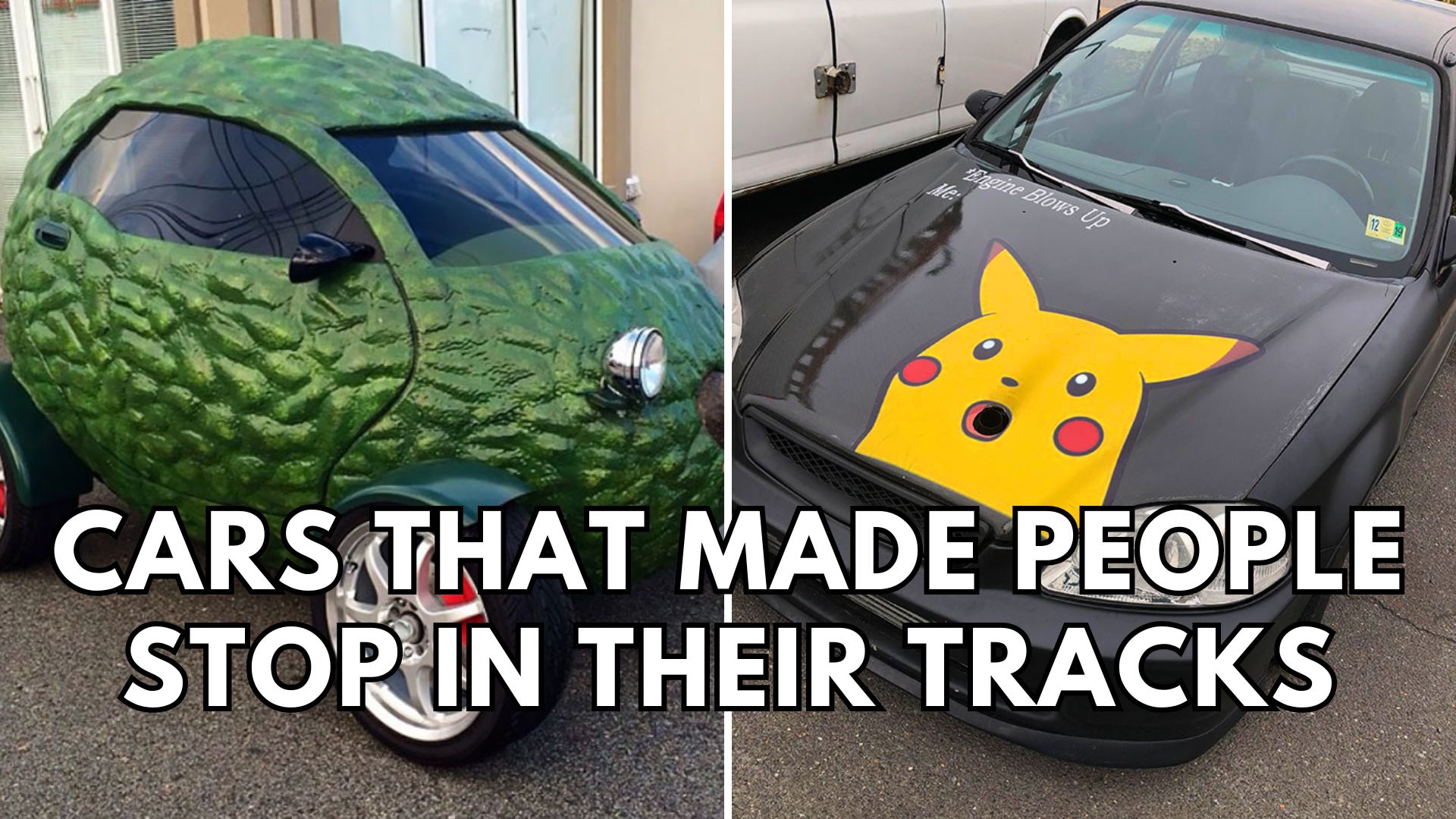45 Times People Spotted Cars on the Road That Made Them Do a Double-Take